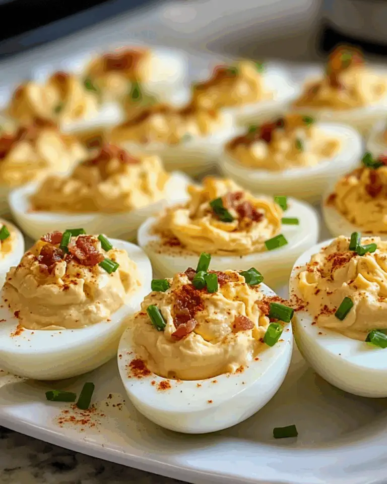 Loaded Deviled Eggs