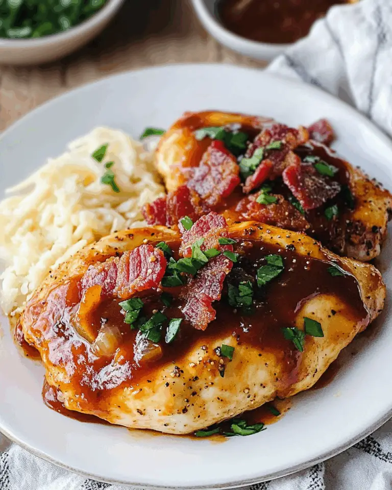 Cowboy BBQ Bacon Cheddar Chicken