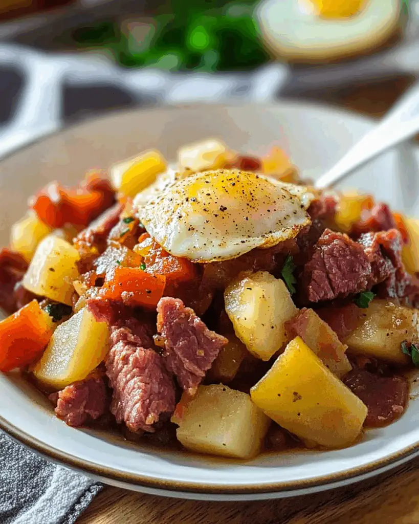 Slow Cooker Corned Beef Hash