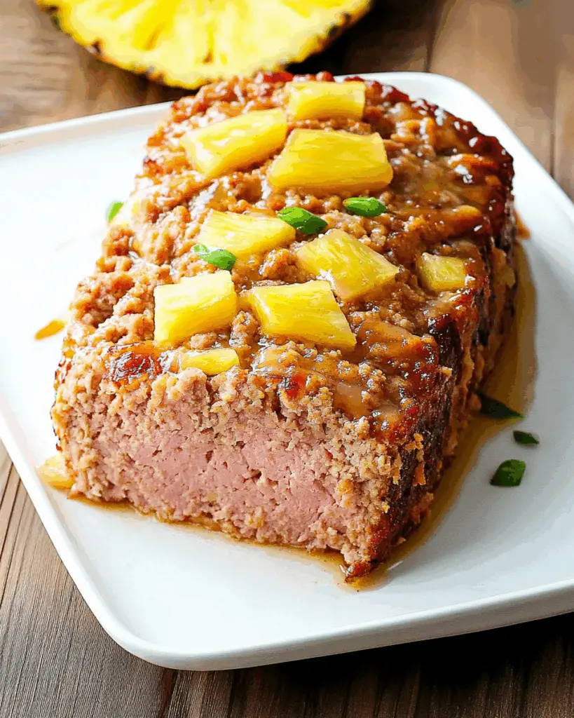 Hawaiian Ham Loaf