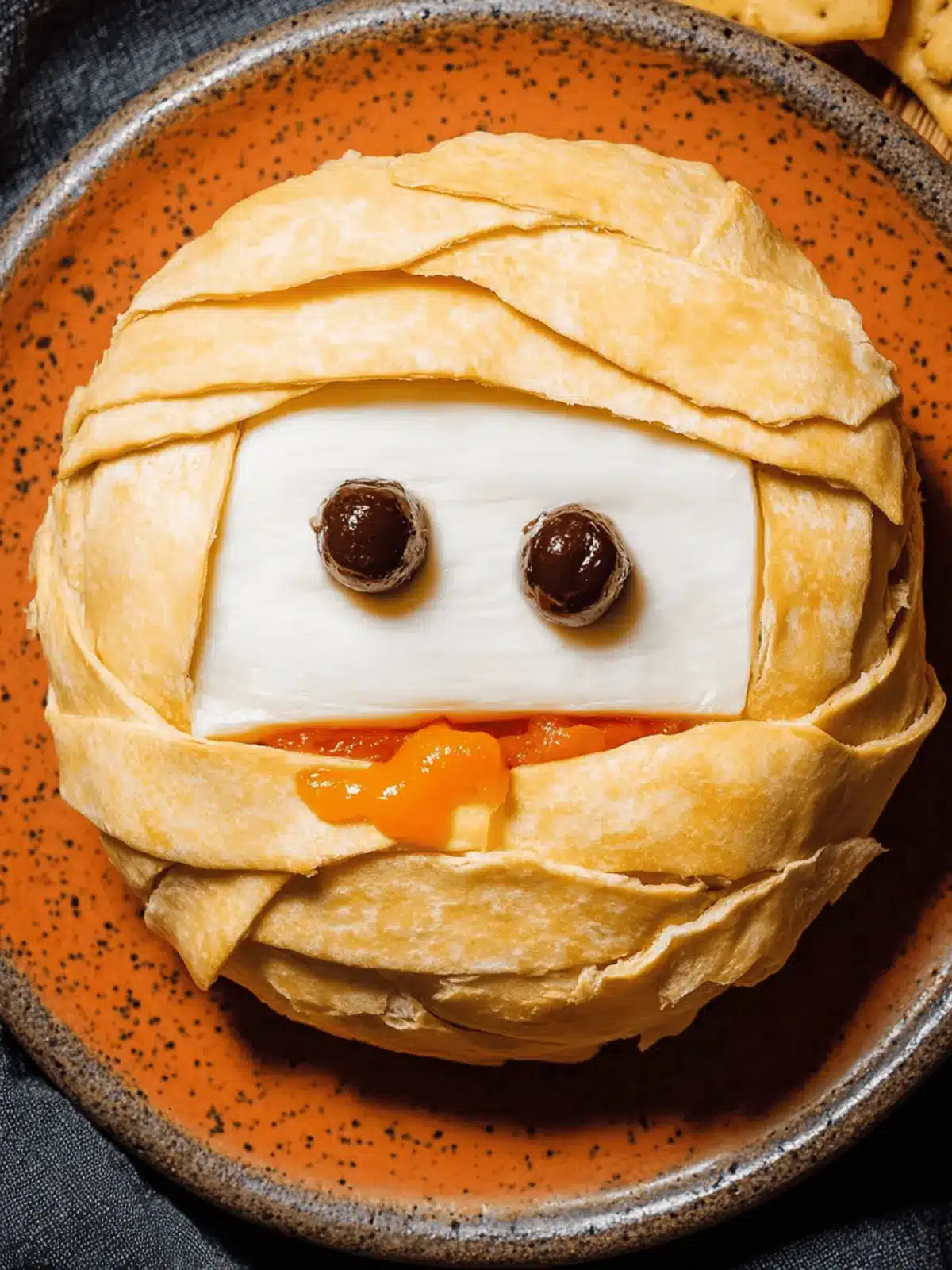 Mummy Brie: Irresistibly Delicious Halloween Appetizer