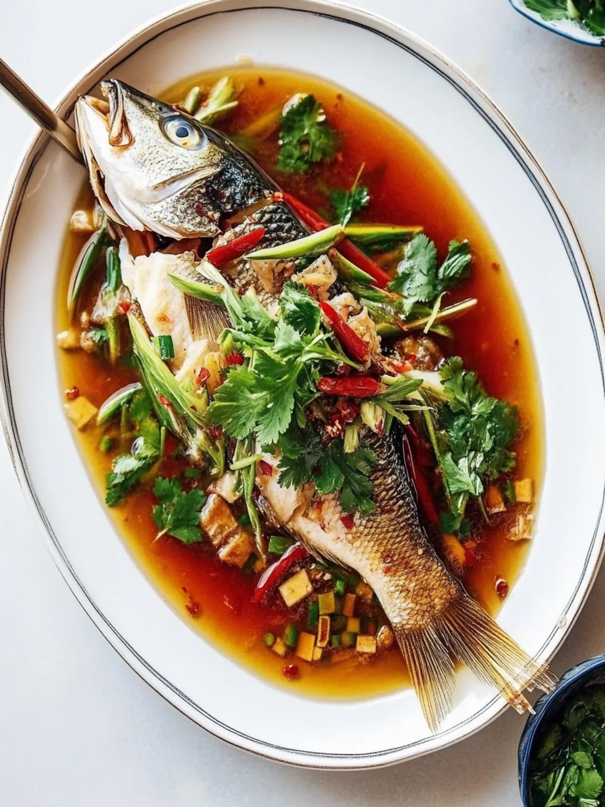 Irresistible Steamed Whole Fish, Chinese Style: A Delicious Delight