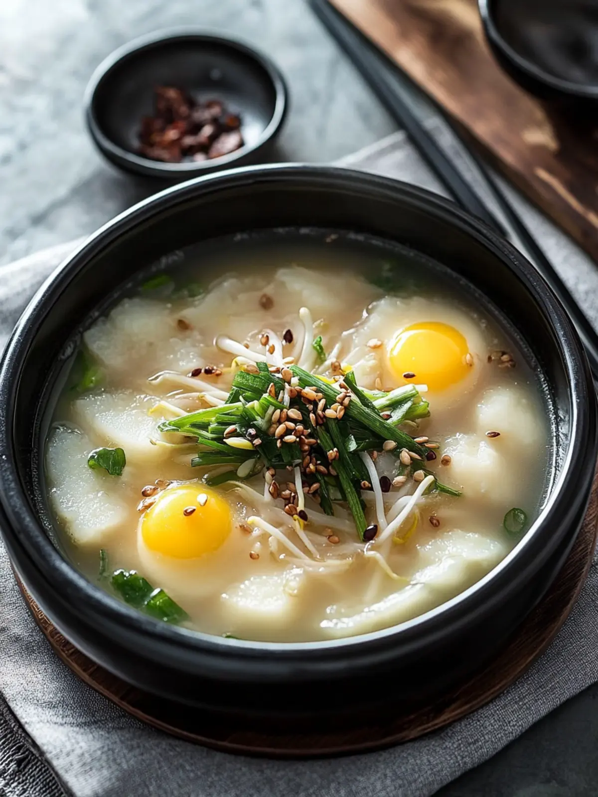 Delicious Tteokguk: Cozy Korean Rice Cake Soup Recipe