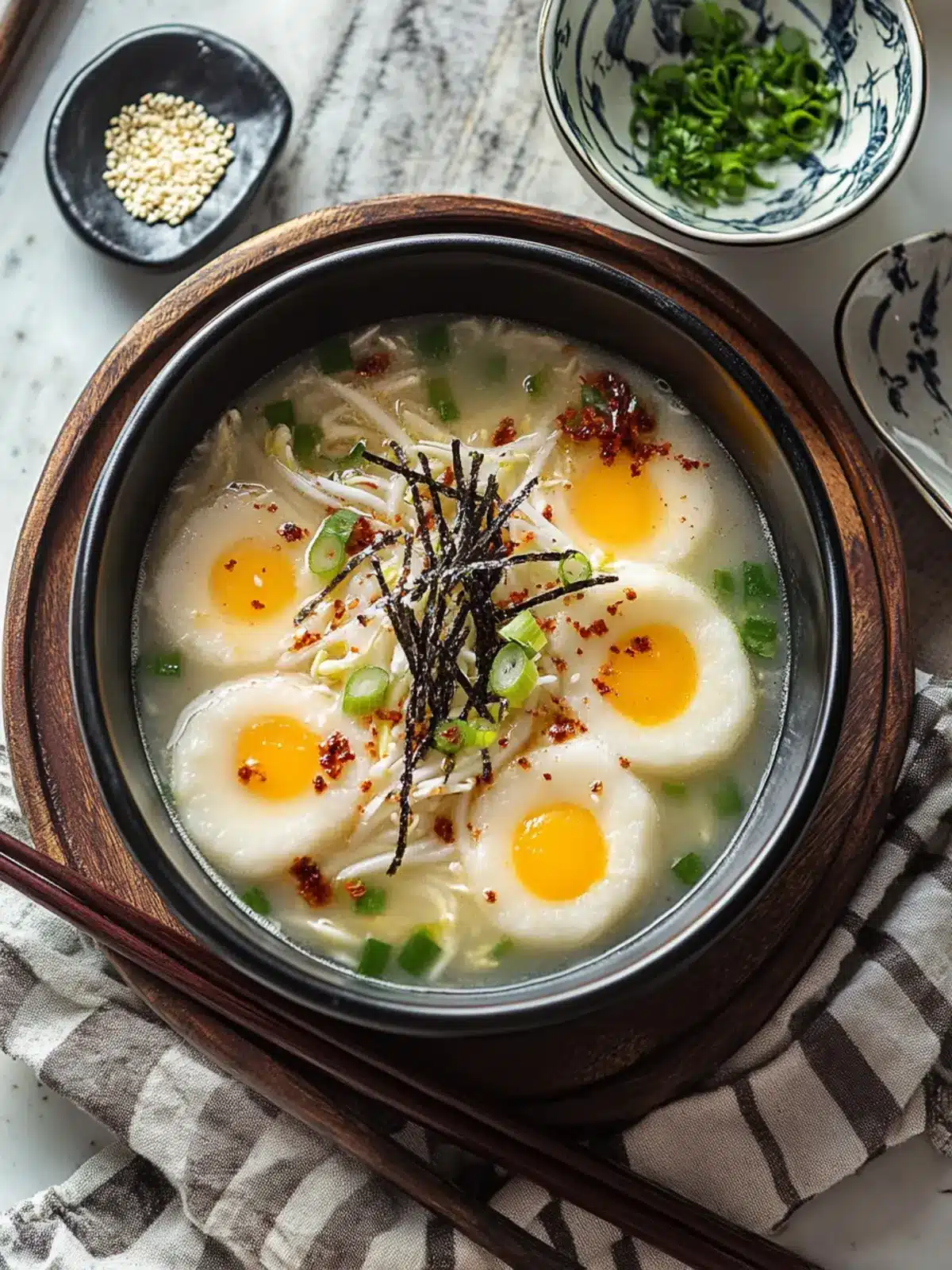 Delicious Tteokguk: Cozy Korean Rice Cake Soup Recipe