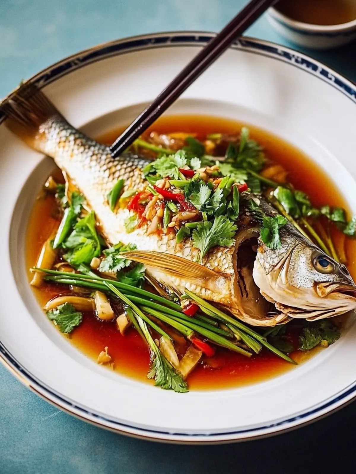 Irresistible Steamed Whole Fish, Chinese Style: A Delicious Delight